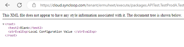 Configuration Types Syncloop Documentation
